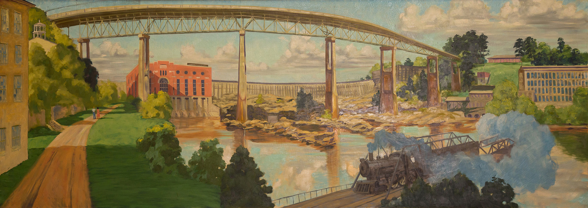 DAC TMB Bridge Mural Web - Dixie Art Colony Foundation