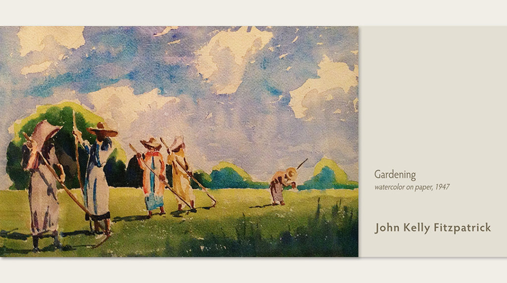 "Happy Birthday" John Kelly Fitzpatrick - Dixie Art Colony Foundation